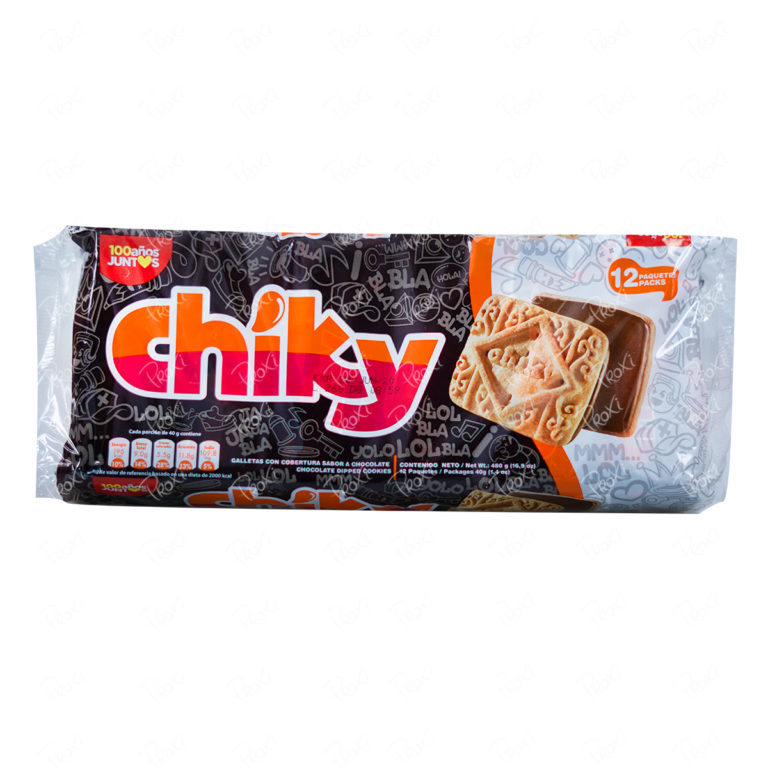 GALLETA POZUELO CHIKY CHOCOLATE DOCENA 480GR - Proxi Mercado